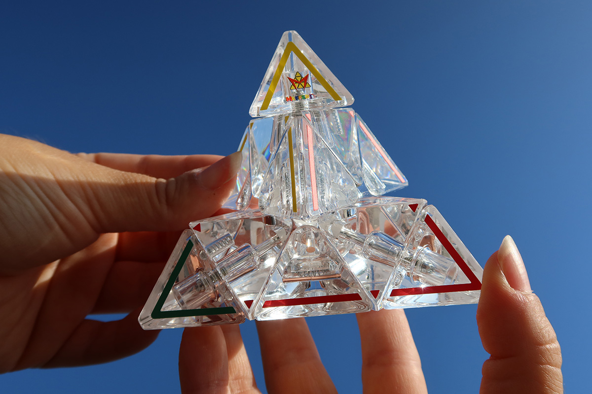 Pussel Pyraminx Crystal LE