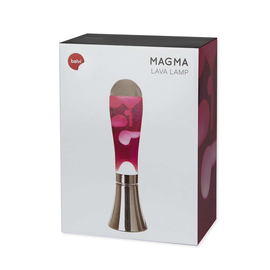 Lavalampa, Magma, Silver/ Rosa