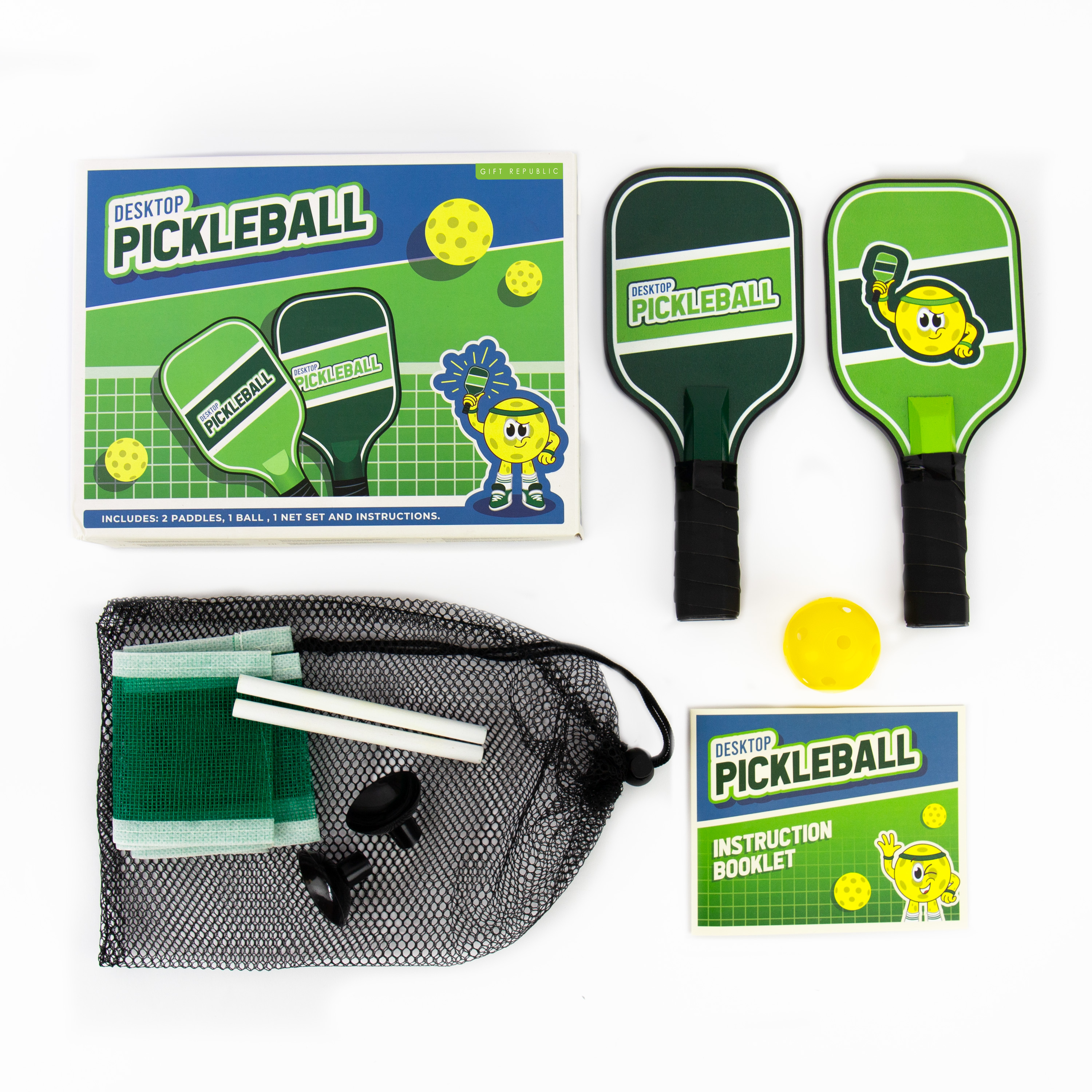 Pickleball vid skrivbordet