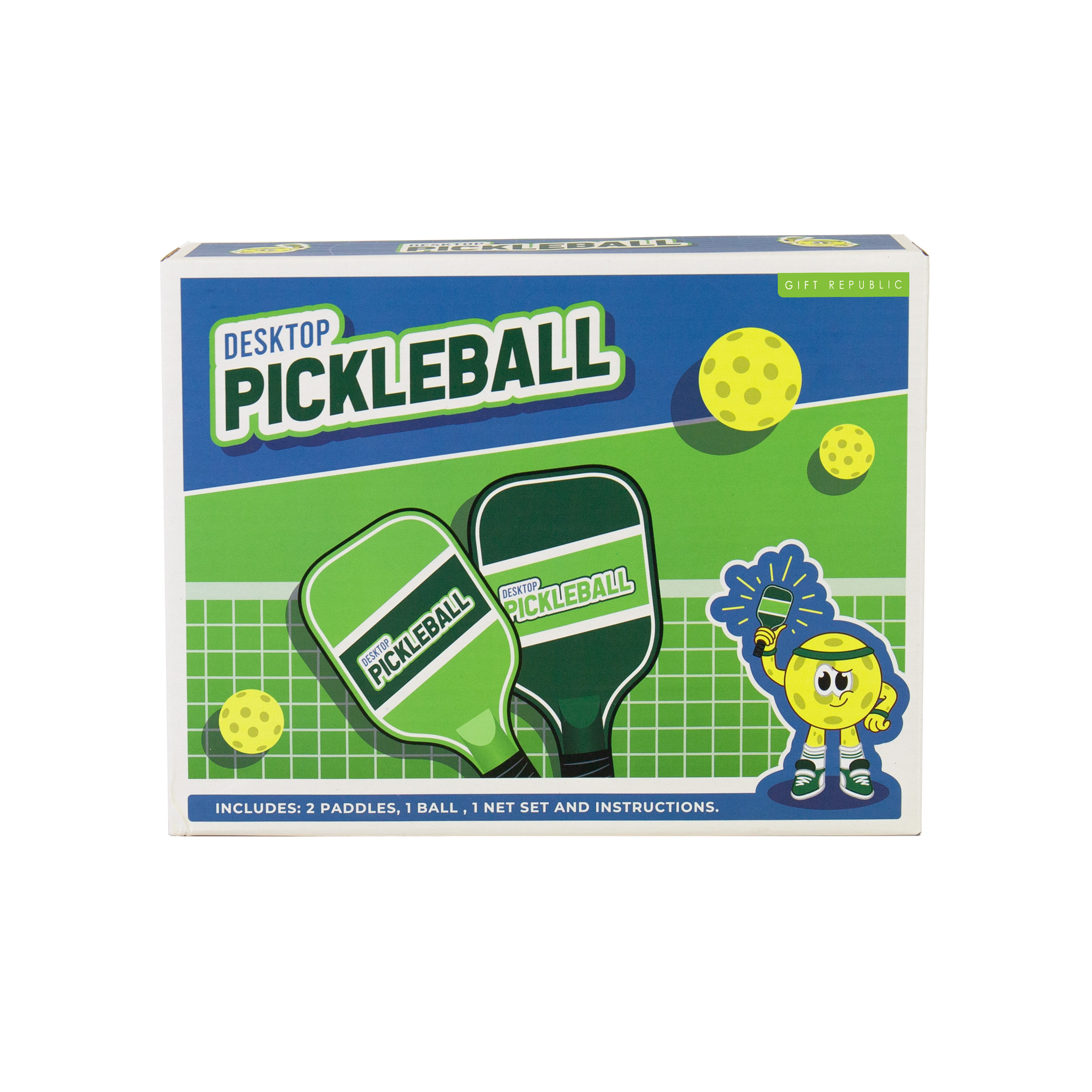 Pickleball vid skrivbordet