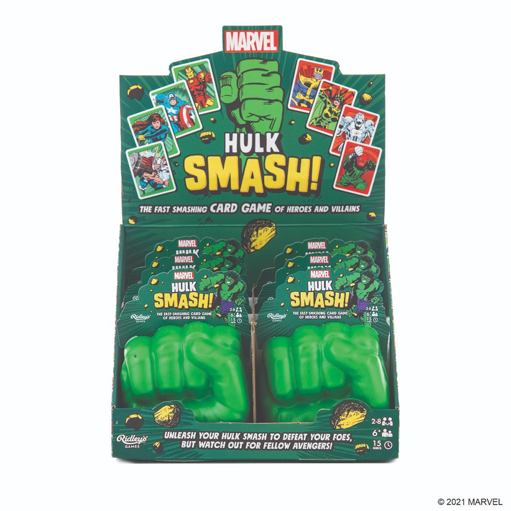 *REA Spel Marvel Hulk Smash DIS 6