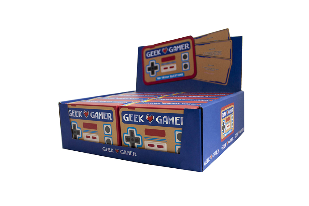 Spel Geek Gamer Trivia